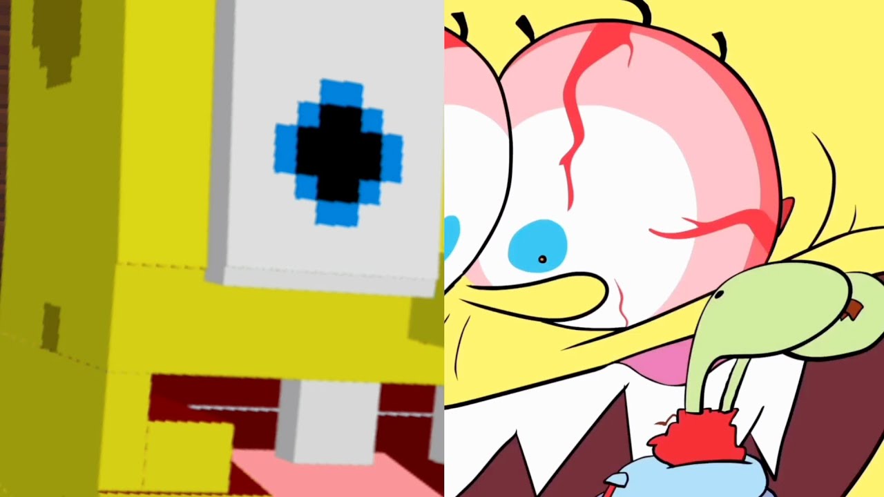 SpongeBob Finally Snaps But it's Crafting and Building - YouTube