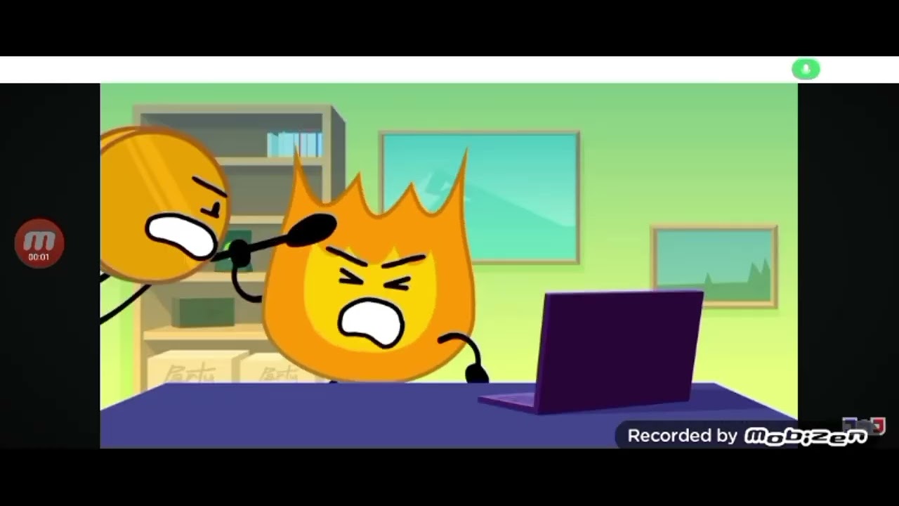 bfdi tpot 10 screaming error fight cloud add round 71 - YouTube