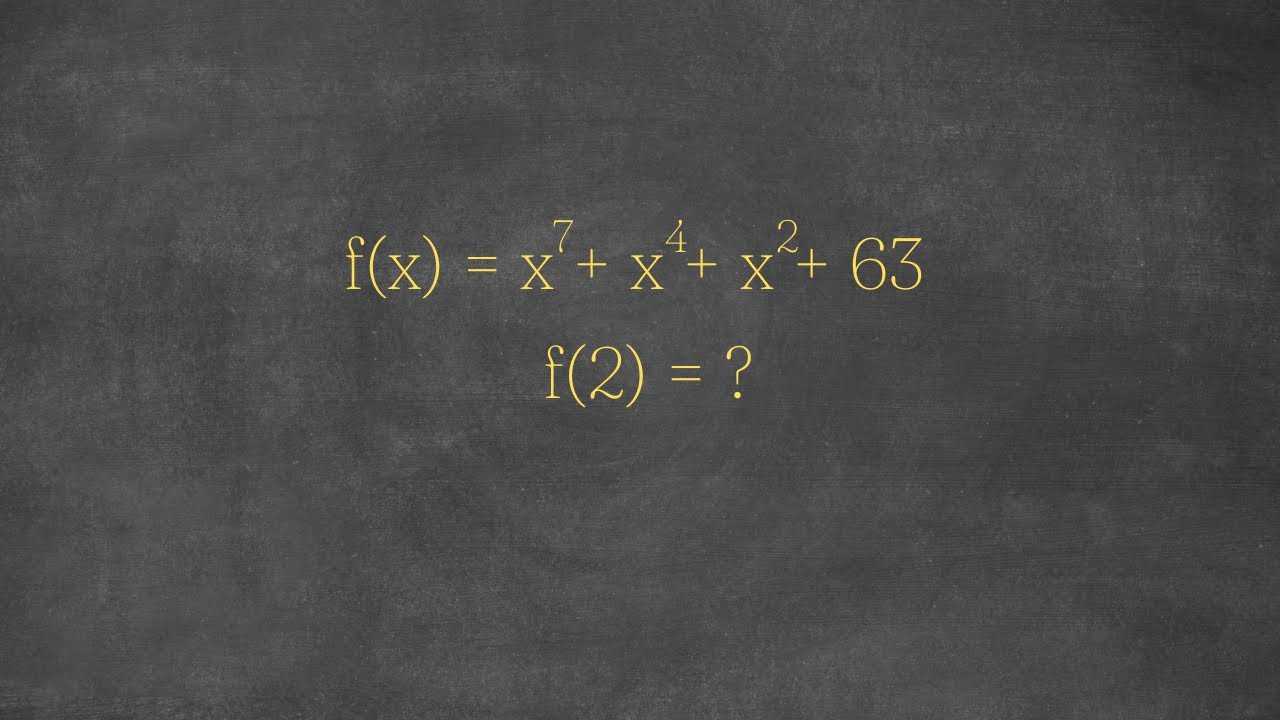 Evaluating Functions - Work Problems - YouTube