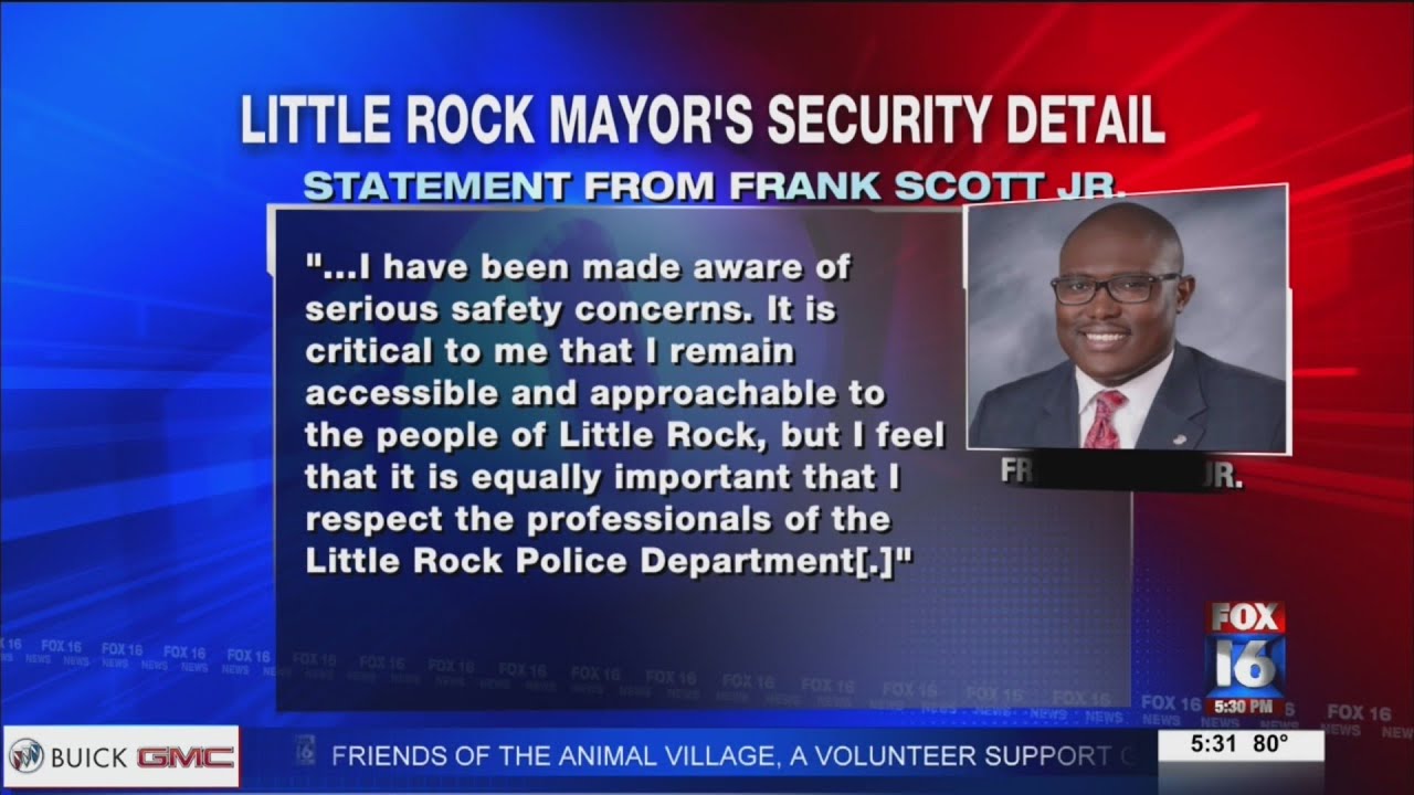 Little Rock Mayor's Security Detail - YouTube