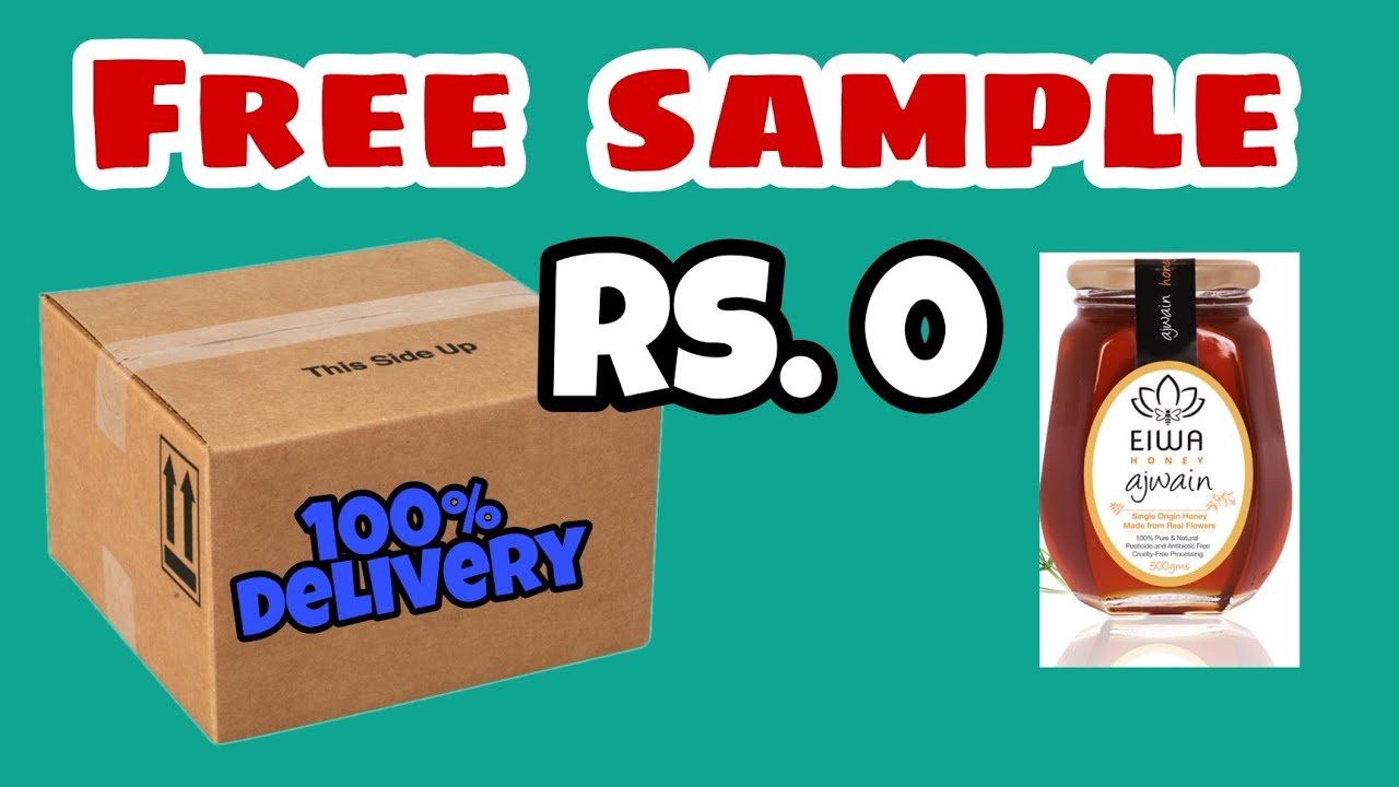 Free sample unboxing। Free trial products । Free honey sample unboxing ...