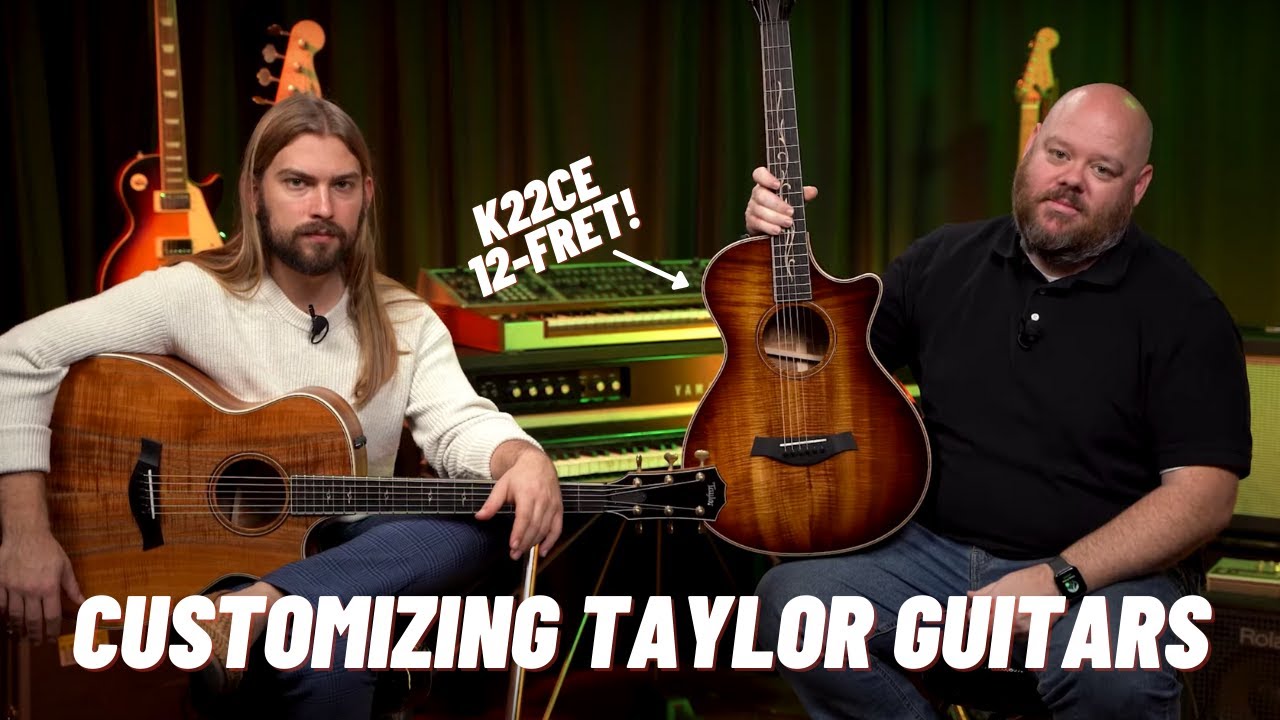 Taylor Standard Model Options | Custom Guitars Without the Custom Shop ...