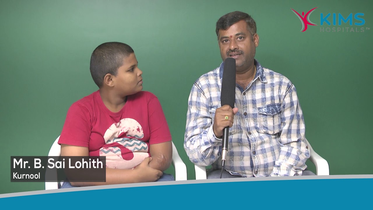 Master B. Sai Lohith's Testimonial :: Carniotomy :: Dr. Sujit Kumar V ...