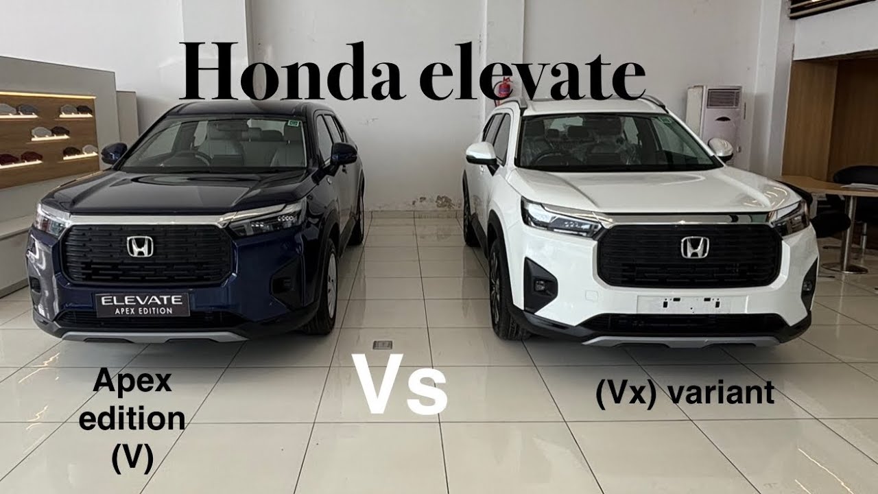 Honda elevate Apex edition V variant vs vx variant😱 ️| वर्णन - YouTube
