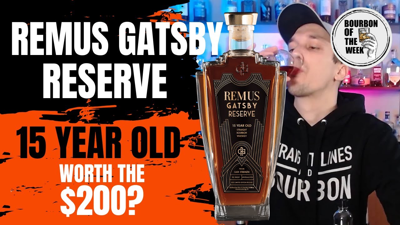 Remus Gatsby Reserve 2023 - The Best Bourbon from Ross & Squibb? - YouTube