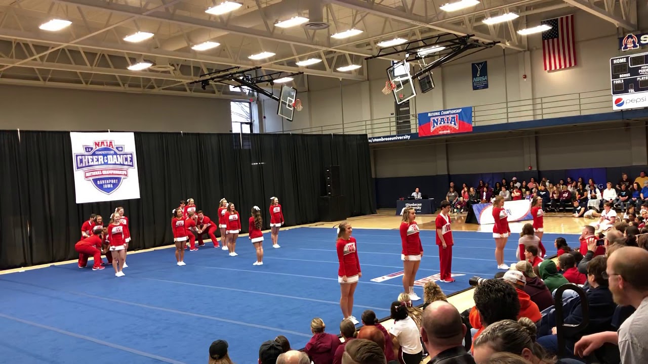 IWU Cheer nationals part 2 - YouTube