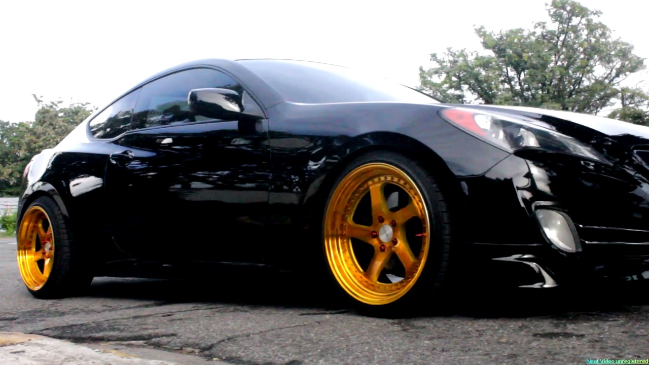 hyundai genesis bagged - YouTube