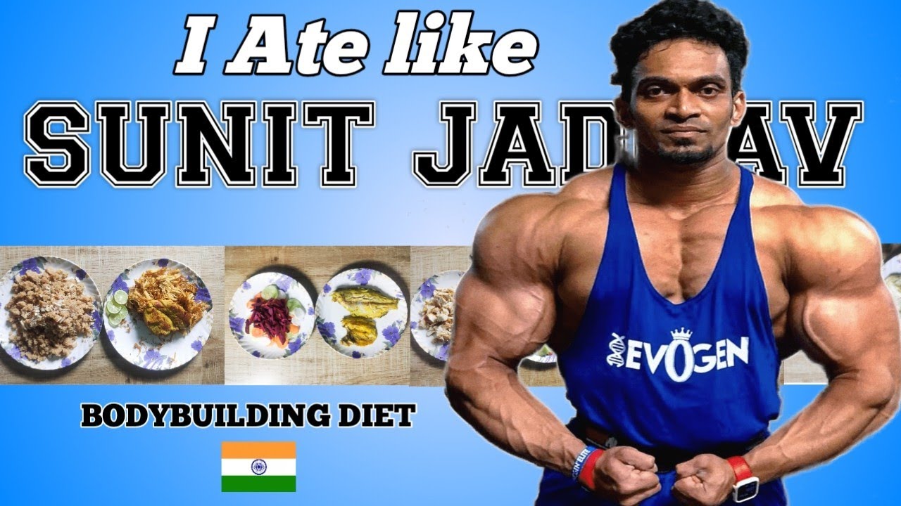 I Tried "SUNIT JADHAV" Diet for a day 🇮🇳 - YouTube