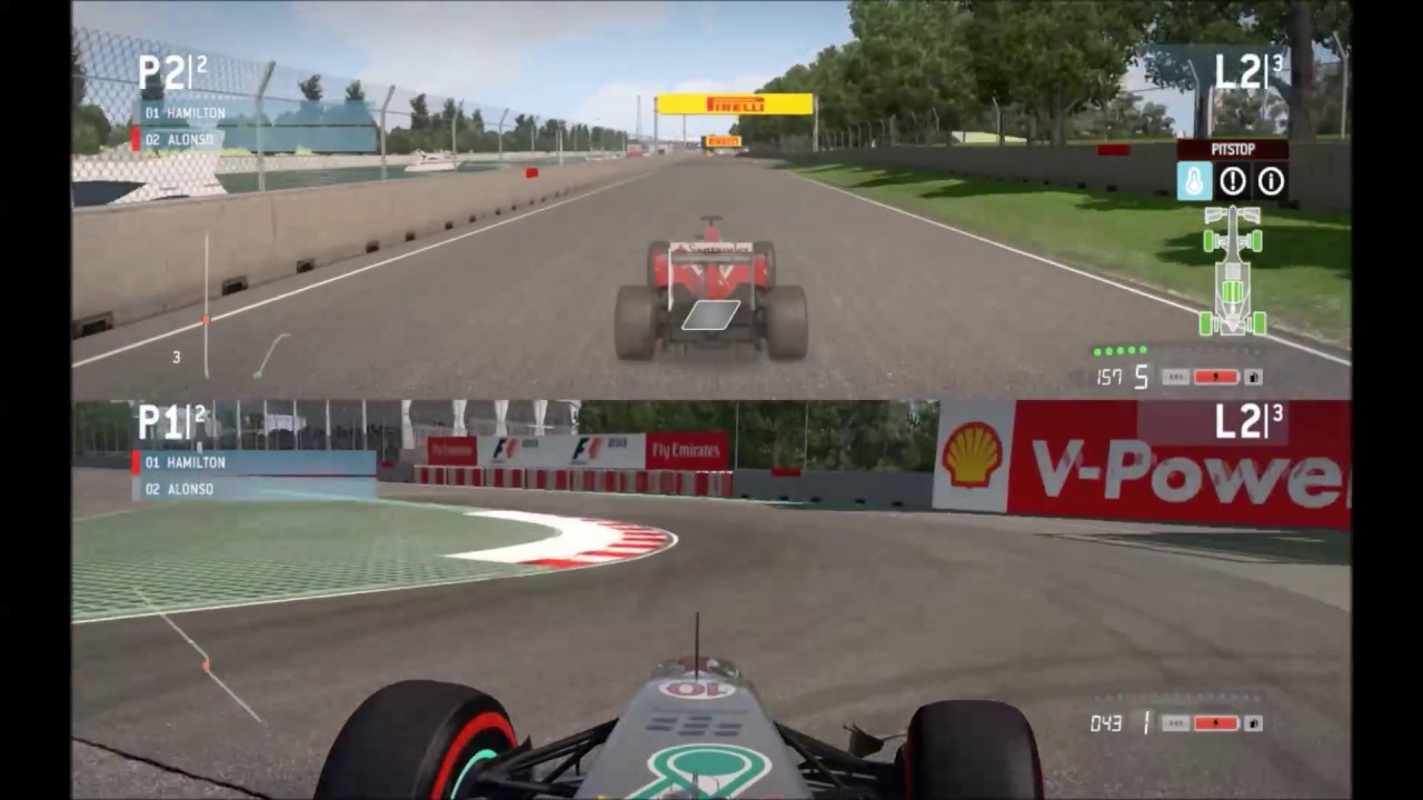 F1| TWO friends| silly racing. - YouTube