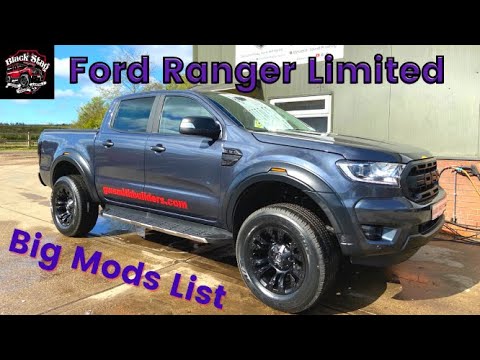 Ford Ranger Limited MODS! - BIG MODS LIST! - MASSIVE SPEC! Fully ...