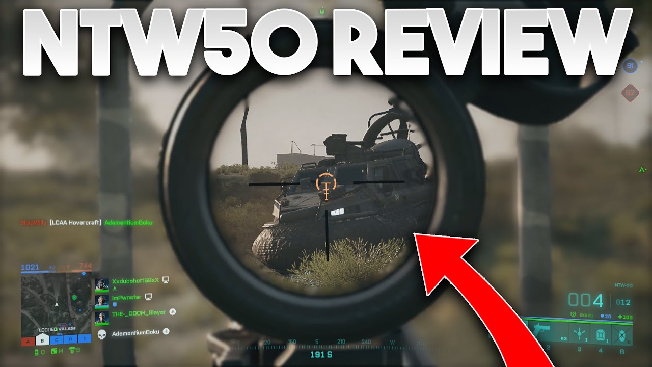1 SHOT SNIPER! NTW-50 Review for Battlefield 2042 - YouTube