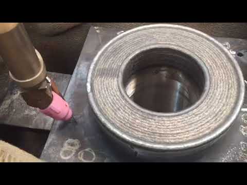 Soldagem Cladding Welding - YouTube