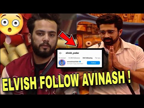 ELVISH YADAV FOLLOW AVINASH SACHDEV
