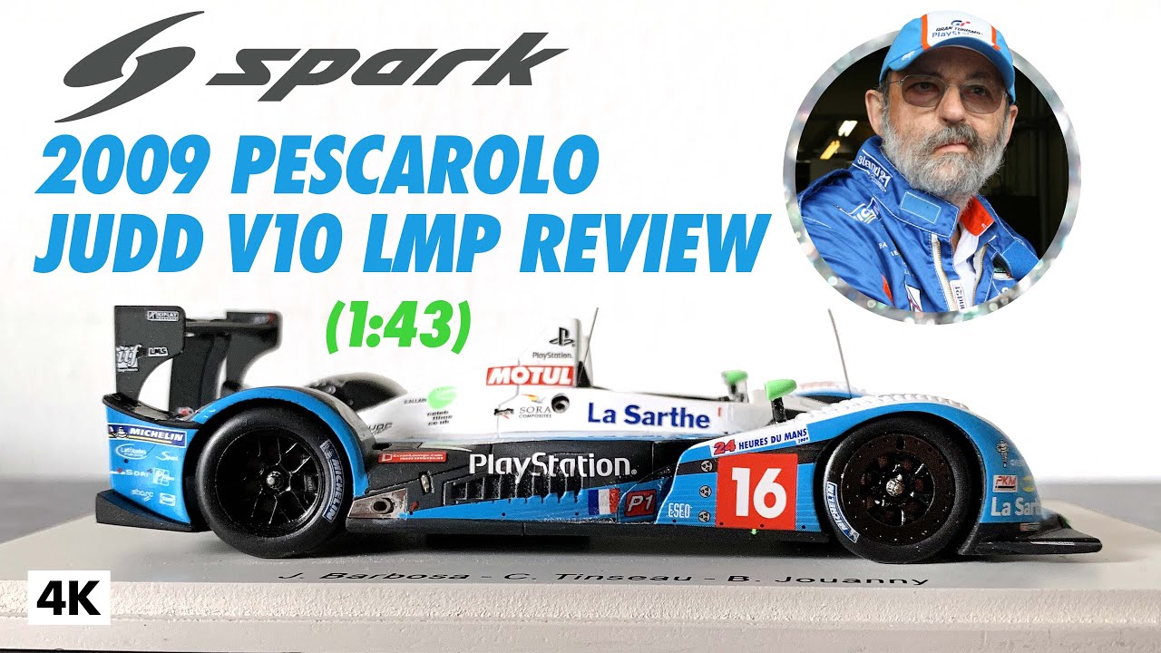 Unboxing the 2009 Spark Pescarolo Judd LMP! - YouTube