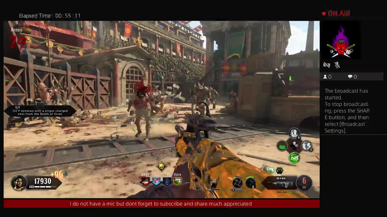 Macho122014's Live PS4 Broadcast COD BO4 Zombies lX map longest solo ...