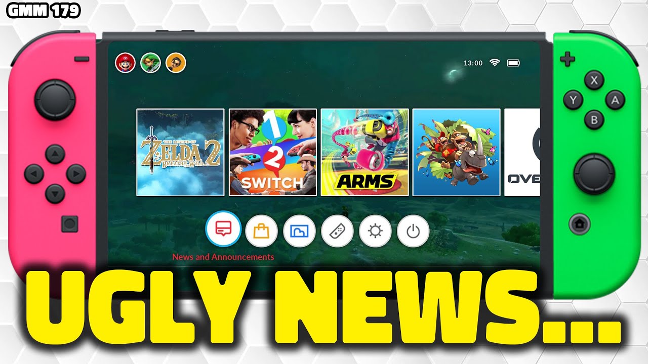Nintendo Switch UGLY NEWS Just Happened… - YouTube