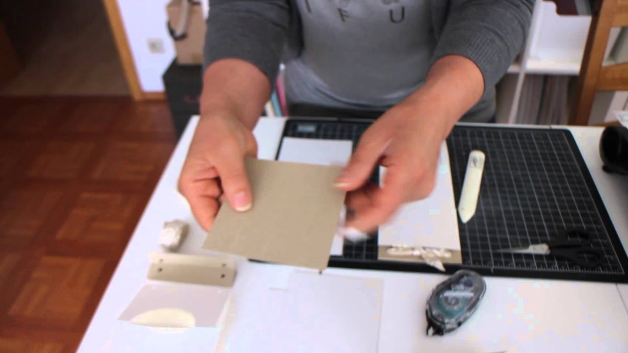 Stampin'Up! Thinlits Circle Card Mini-Album - YouTube