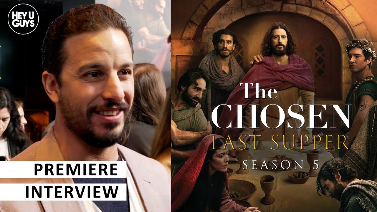 Alaa Safi | The Chosen Season 5 Red Carpet Interview at the European ...