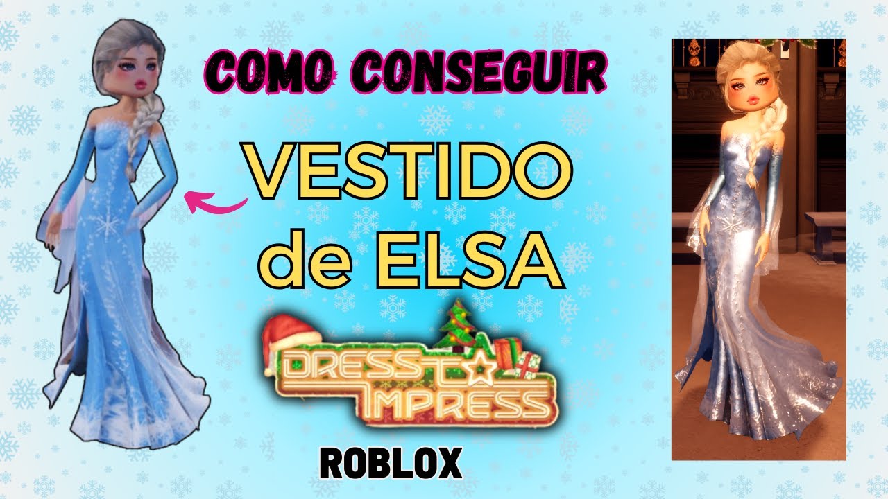 Como conseguir vestido de Elsa en DTI en Roblox 2024 - YouTube