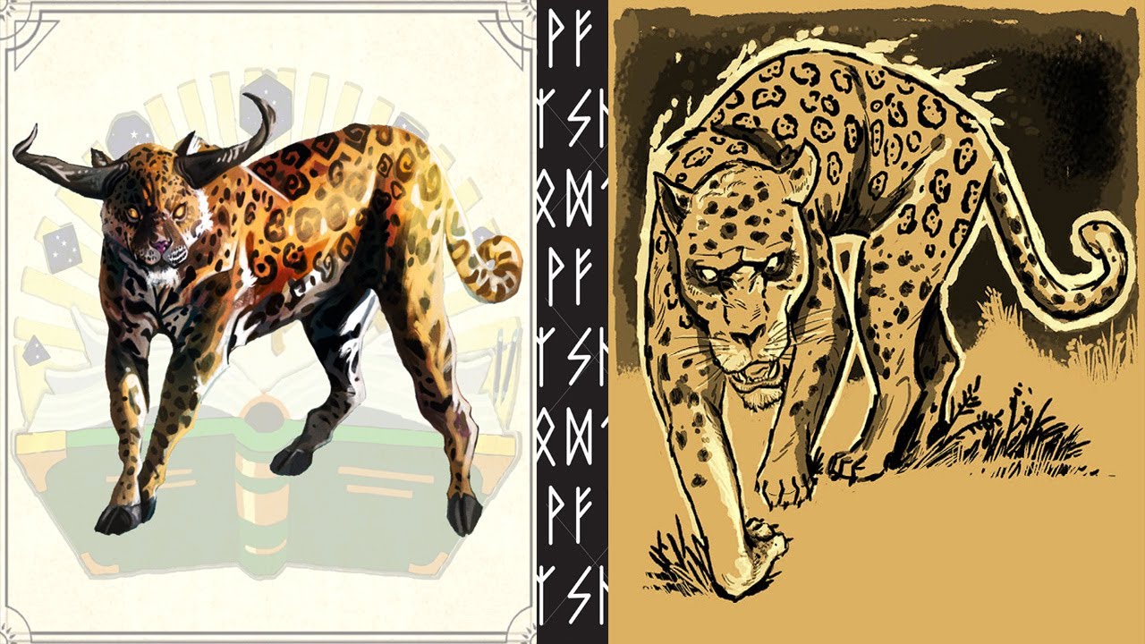 Folclore Brasileiro de A a Z - Onça-Boi/Onça-Borges/Onça da Mão Torta ...