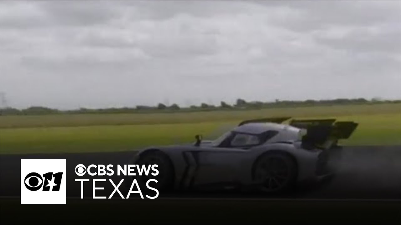 Britain boasts first car to drive upside down - YouTube