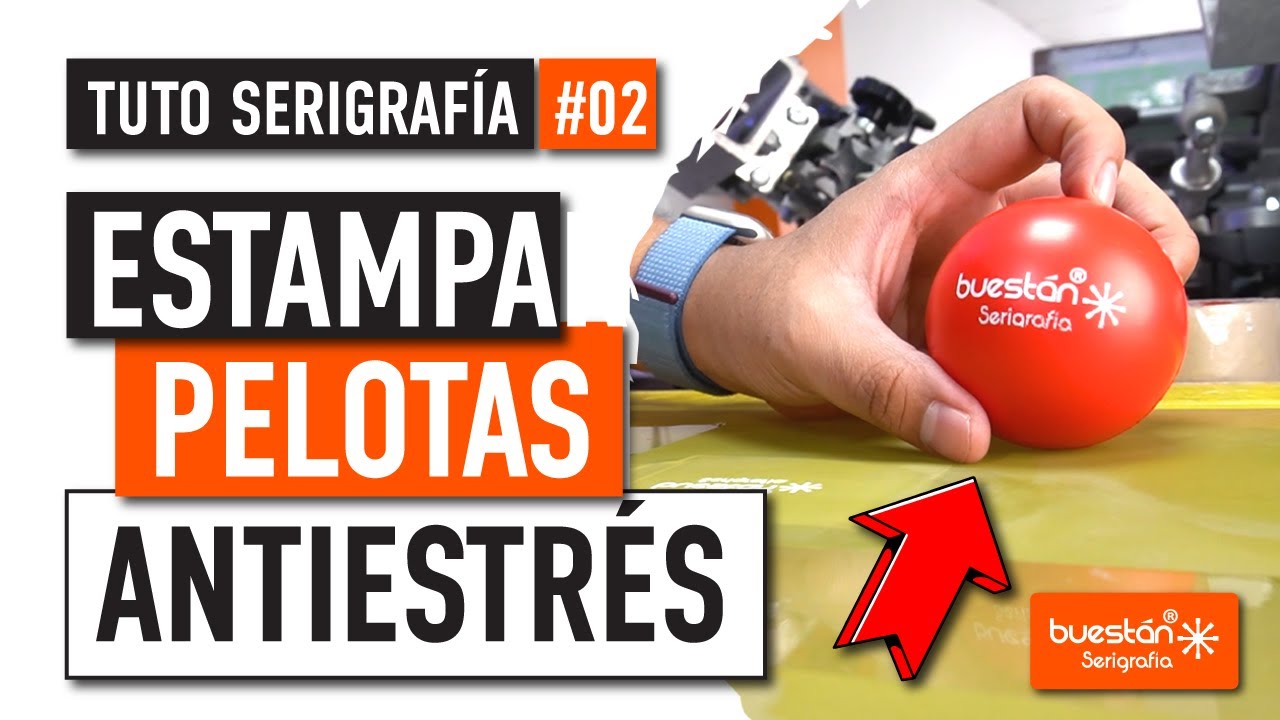 Tuto Serigrafía #002: Como estampar Pelotas Antiestrés FACILMENTE con ...