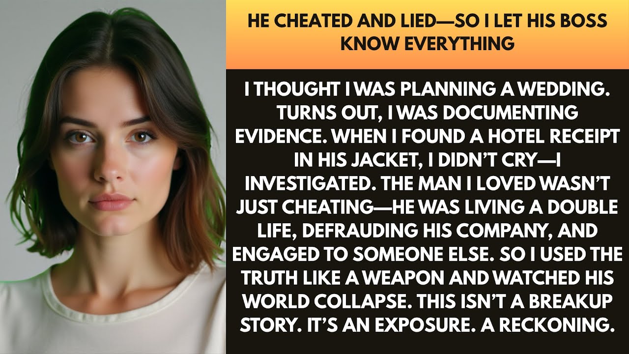 He Cheated and Lied—So I Let His Boss Know Everything - YouTube
