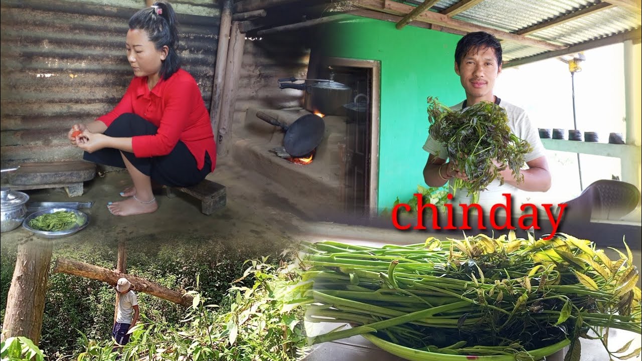 Real Village Life Vlo//Eating Rice With Chinday Chatni in Village Kitchen - YouTube