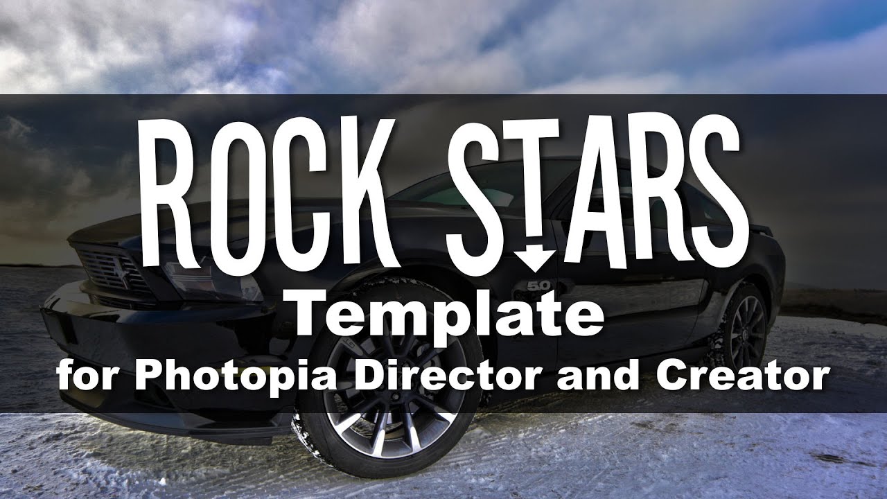 Rock Stars Template for Photopia - YouTube