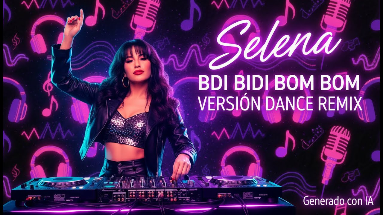 Selena - Bidi Bidi Bom Bom (1990s Dance Remix IA Cover) - YouTube Music