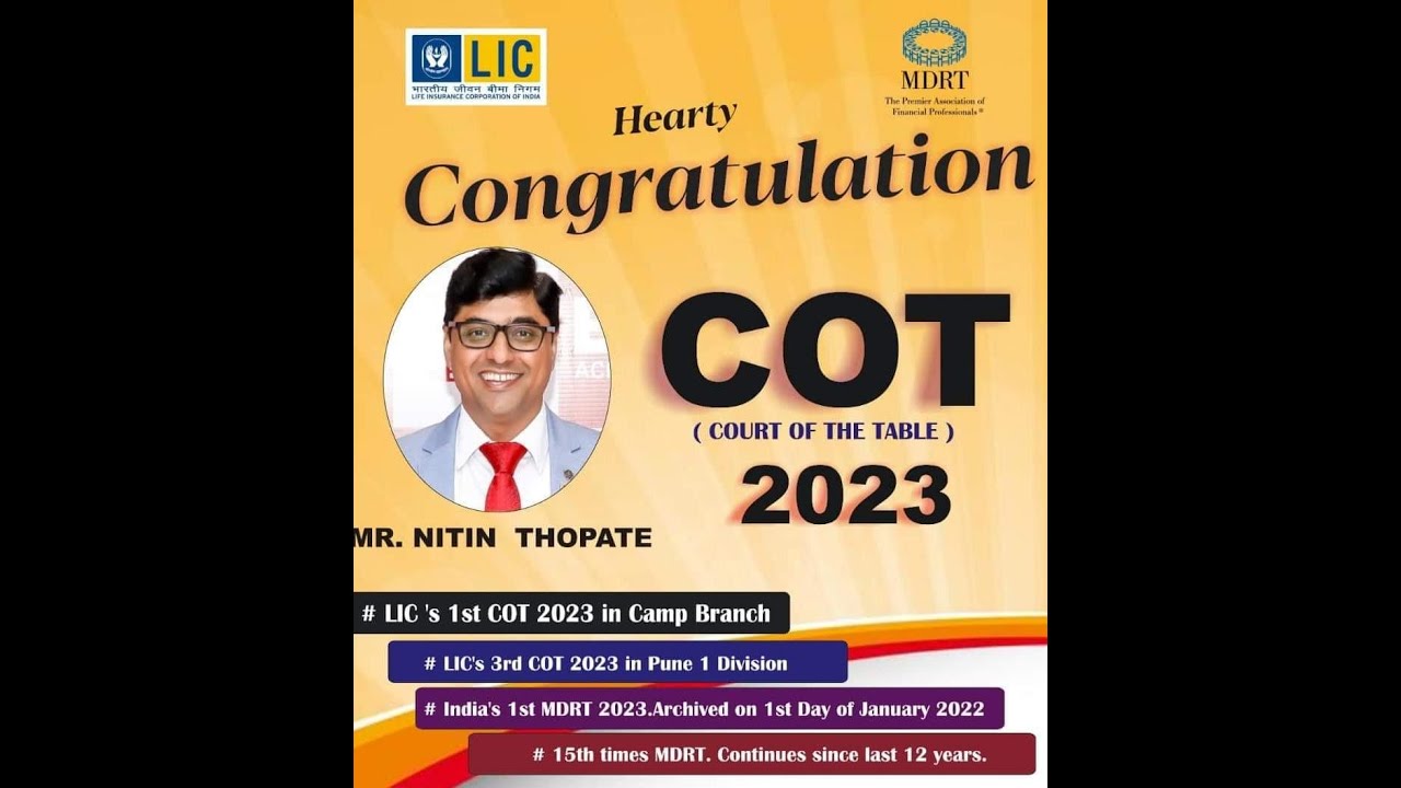 Insurance & Income-Tax By Nitin Thopade, COT, Pune - YouTube