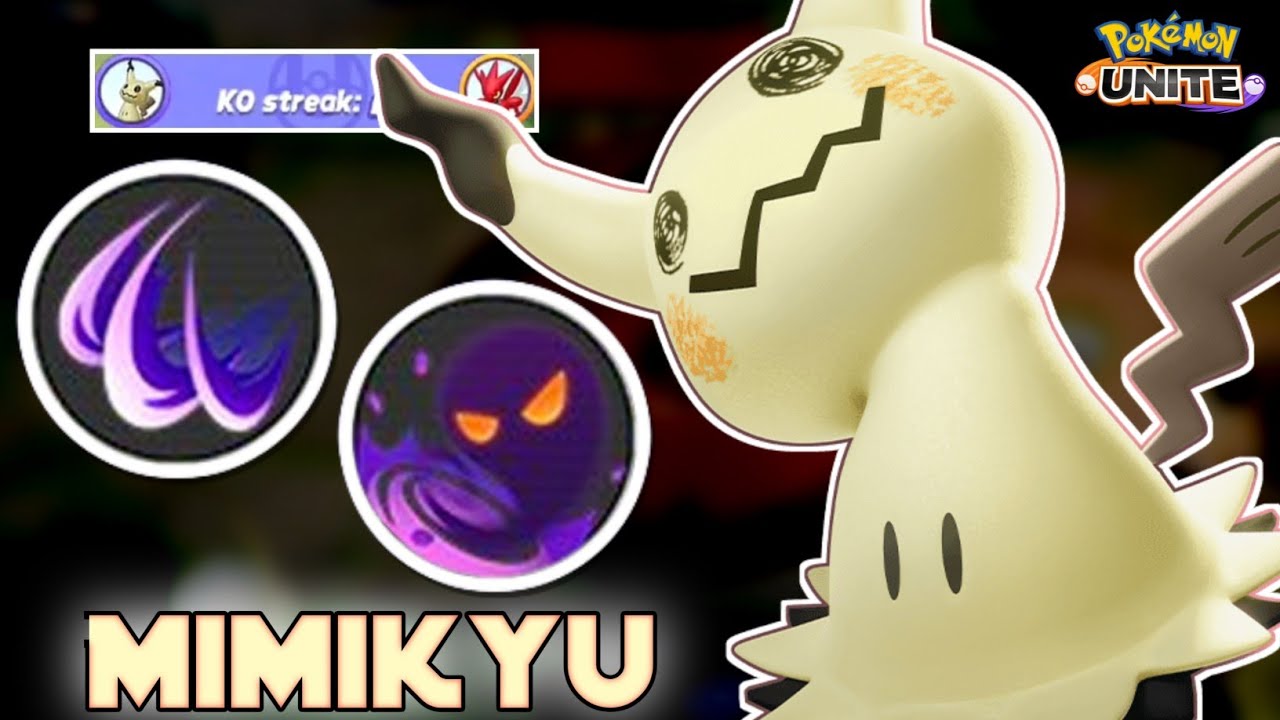 Mimikyu WITH His Move Shadow Claw+ 💀💥 || Pokemon Unite - YouTube