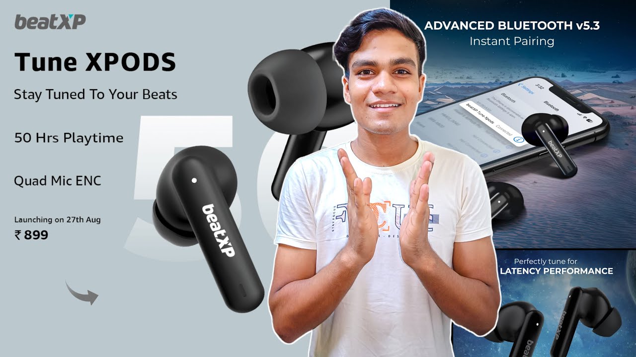 beatXP Tune Xpods | Features & Specs | Price At Rs.899 | 10mm Drivers ...