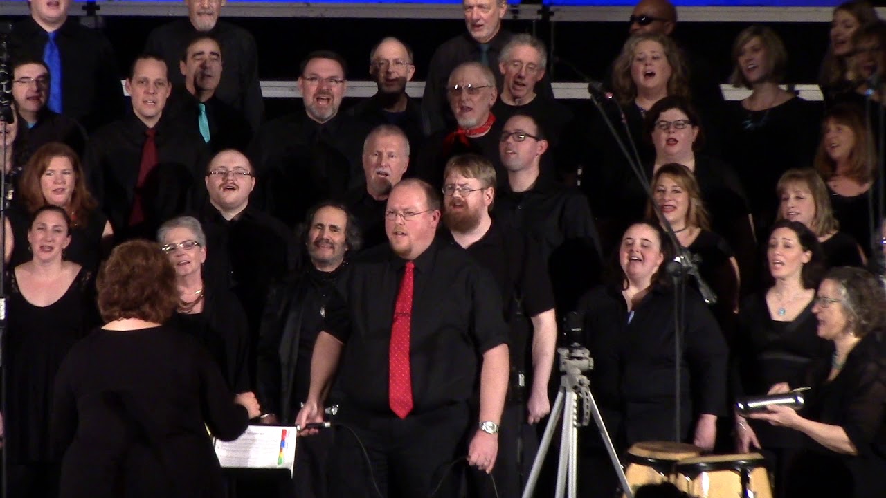 Rock Voices AUBURN 1/27/18 Dancing In the Moonlight - YouTube