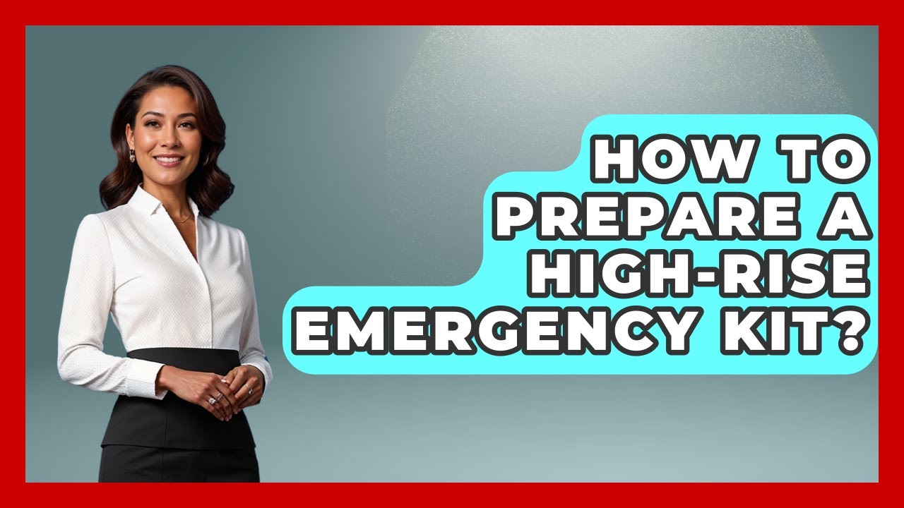 How To Prepare A High-Rise Emergency Kit? - Survival Skills for ...