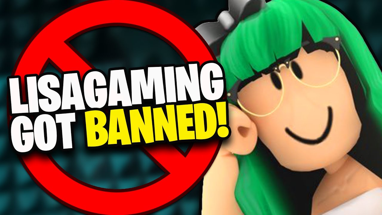 LISA GAMING GOT BANNED ON ROBLOX! - YouTube