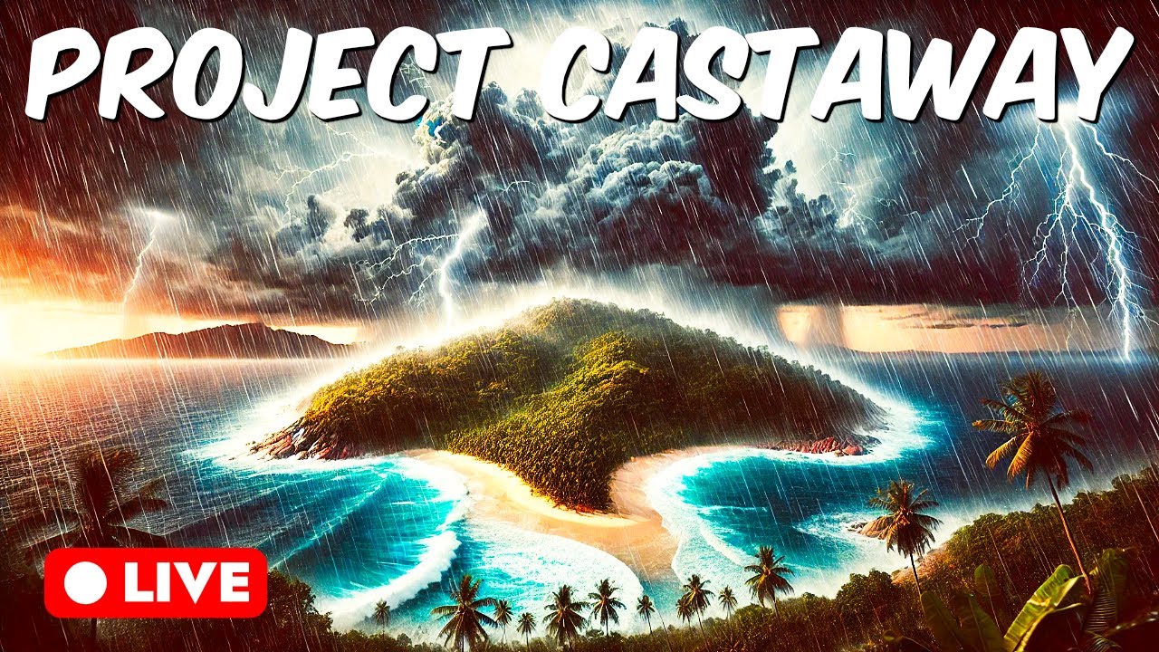 DAY ONE In This INCREDIBLE Island Castaway Survival... - YouTube