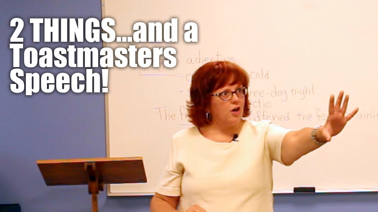 Welcome Home ( Toastmasters Speech ) - YouTube