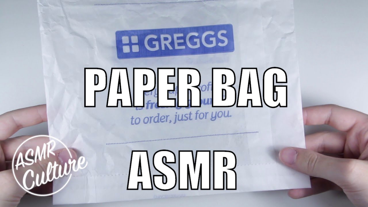 CRINKLEY PAPER BAG ASMR | Binaural Stereo ASMR - YouTube