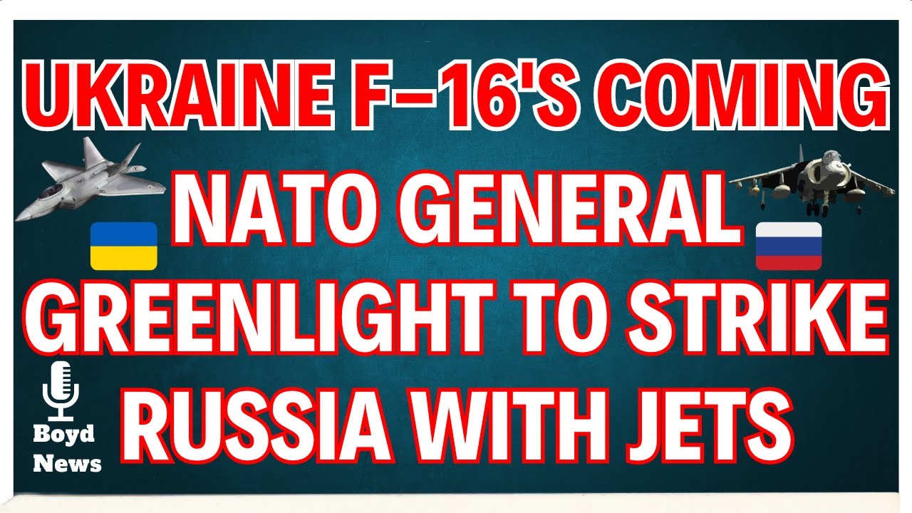 NATO "GREENLIGHTS" UKRAINE TO STRIKE RUSSIA WITH F-16'S | UKRAINIAN ...