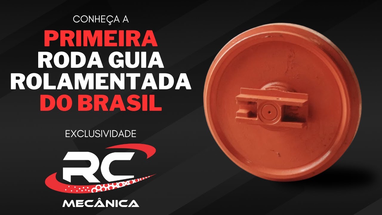 Conheça a Primeira Roda Guia Rolamentada do Brasil. - YouTube