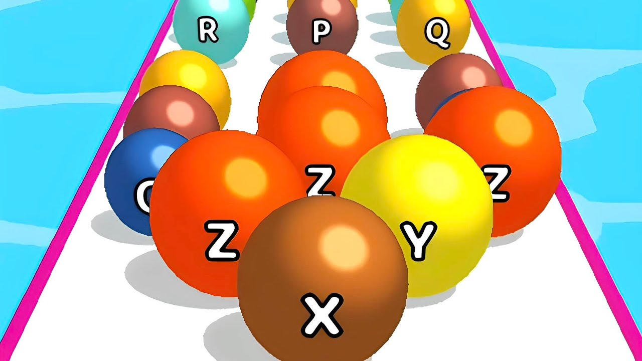 AZ Run ABC Ball Runner All Levels Gameplay Walkthrough (Android Ios ...