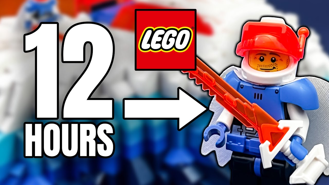 Can I build a LEGO Ice Planet Base in 12 Hours?! - YouTube