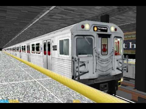 OpenBVE: R39 "H4" (P) Train departing 34ST - YouTube
