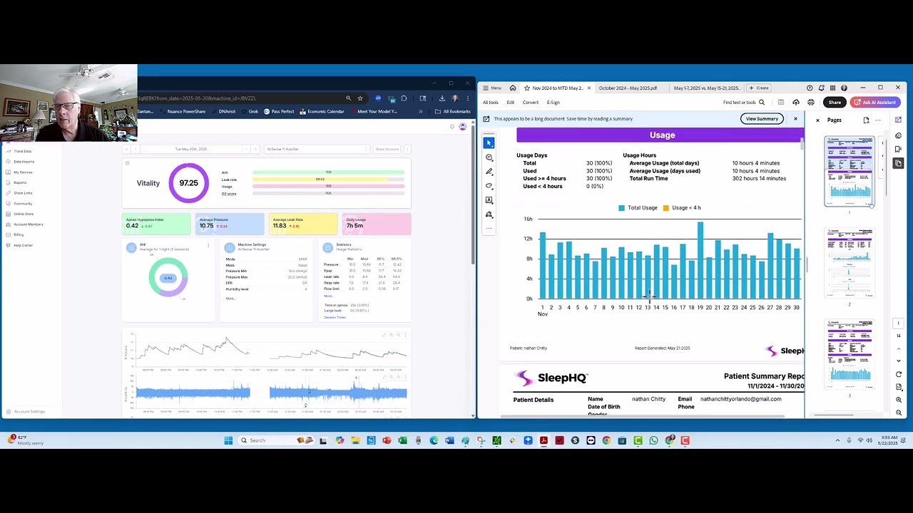 Nathan Chitty Sleep HQ reports - YouTube