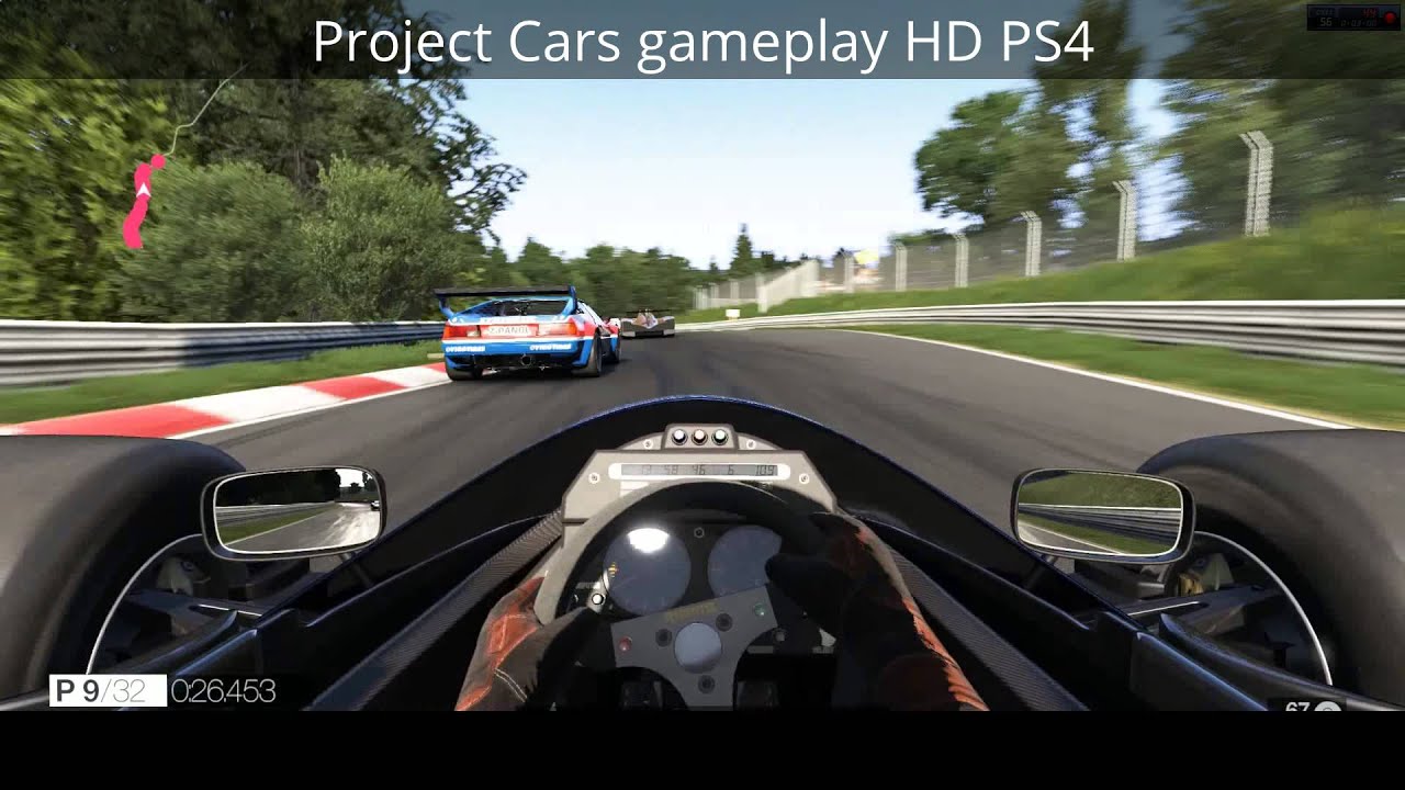 Project Cars gameplay HD PS4 F1 gamescom drift 1080p - YouTube