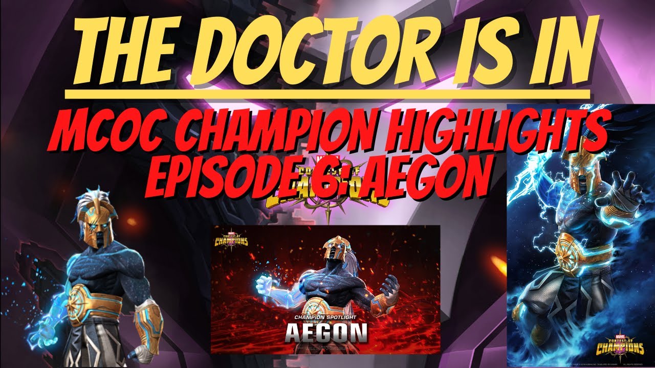 MCOC Champion Highlights Episode 6 Aegon Marvel Contest of Champions ...