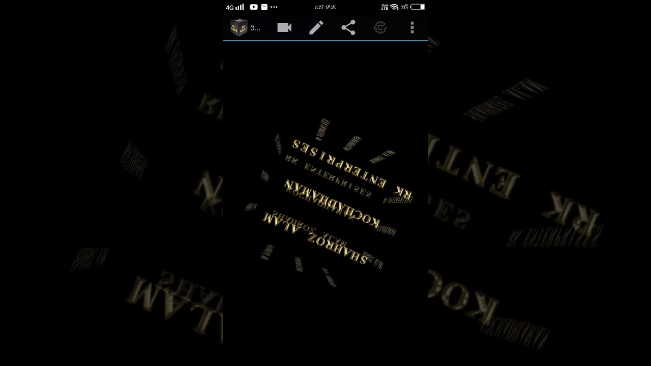 My name 3D - YouTube