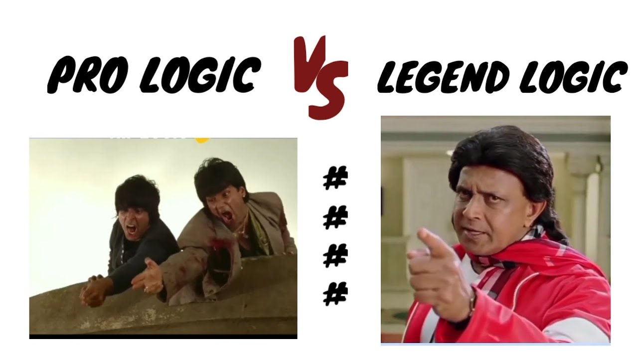 Pro Vs Legend Logic Movie Scene🤣🤣|| Shubhanshu Verma | #funnymemes patli kamariya mori hai hai ...