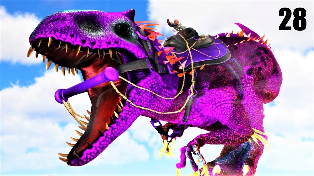 SPIRIT GUARDIAN WREAKS ME & OMEGA INDOMINUS REX! ARK SURVIVAL EVOLVED ...